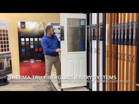 Therma Tru Fiberglass Doors at WindowRama