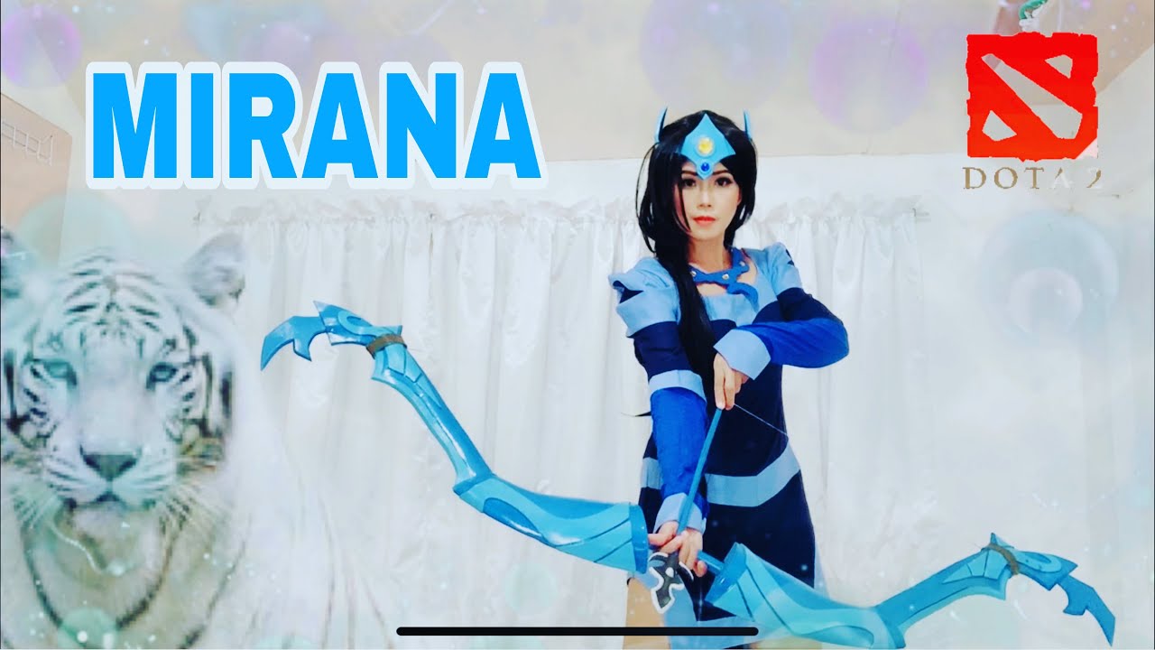 COSPLAYING MIRANA OF DOTA 2