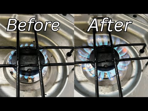How to Fix a Low Flame on a Camp Gas Stove - RV Stove Low Flame problem repairing