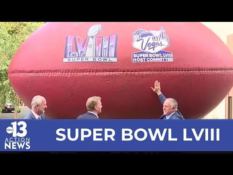 Las Vegas is on the clock for Super Bowl LVIII