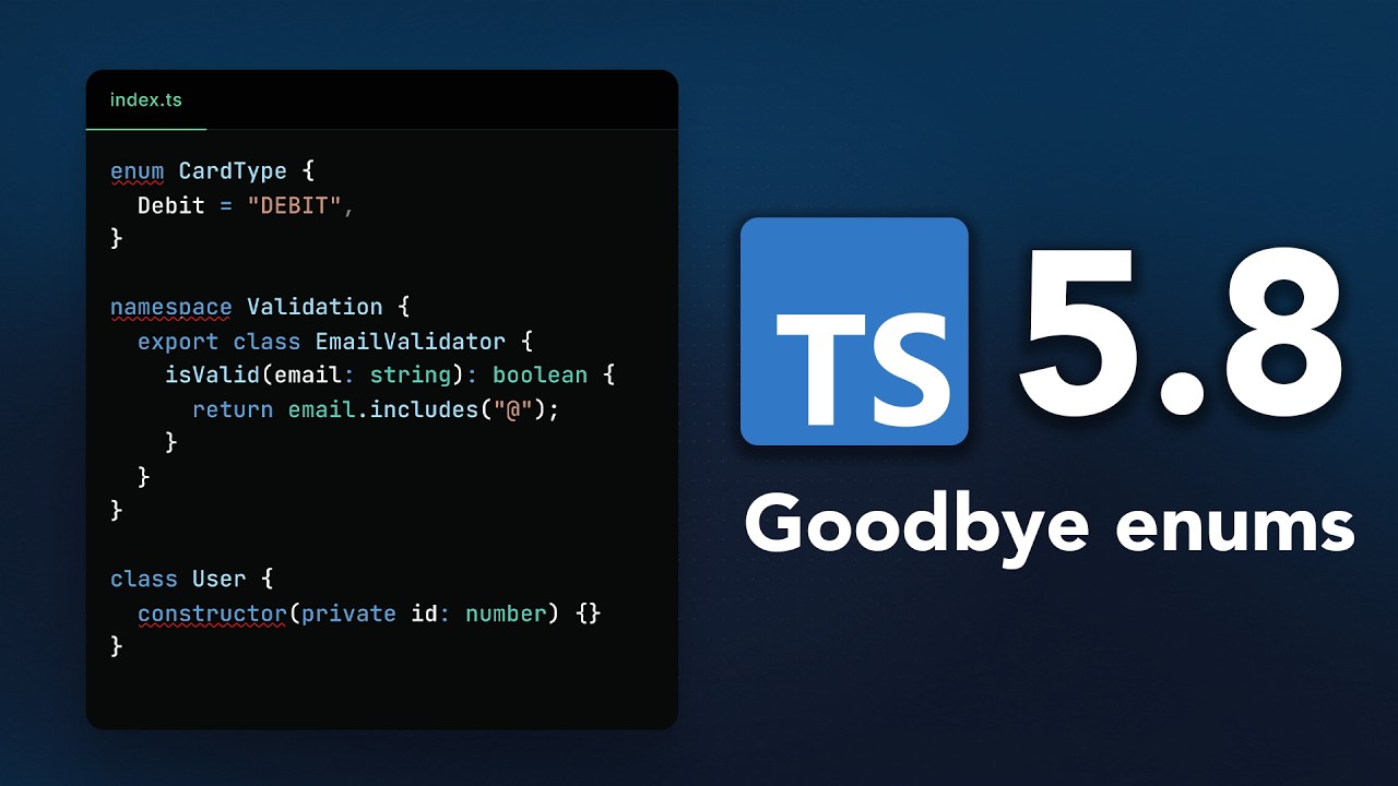 TypeScript 5.8 Has 2 AWESOME Features
