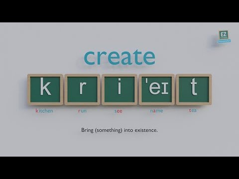 How to pronounce create ?