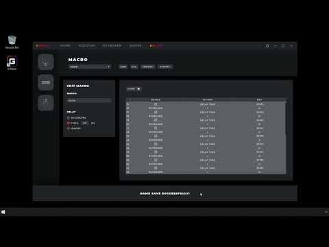 AGON by AOC | G-Menu Tutorial - How to configure Macros