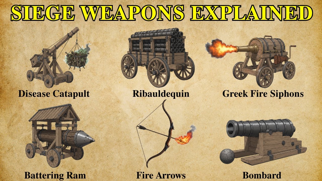 Every Medieval Siege Weapon Explained