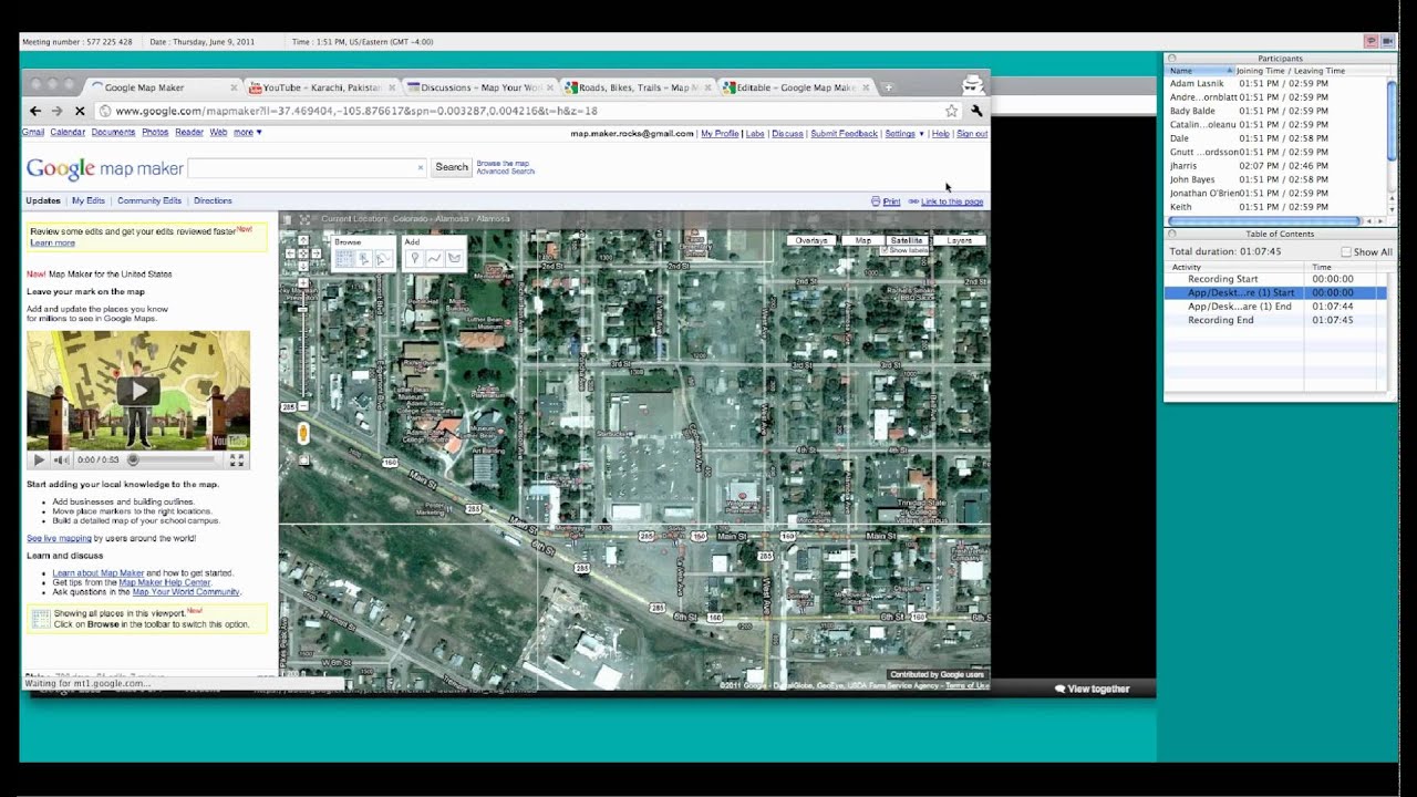 Google Map Maker Intro (Webinar) P4