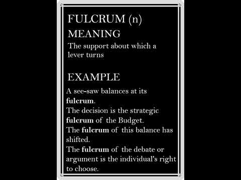 #93 #fulcrum #ielts #ieltsvocabulary #shorts #learn #word a #day