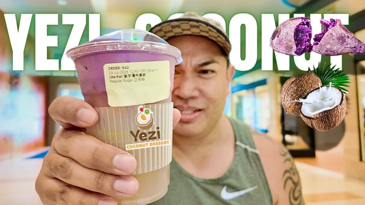 Yezi Coconut Dessert: Ube + Coconut? Yes, Please!