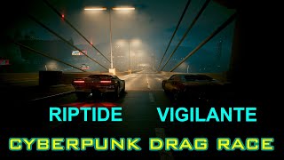 Herrera Riptide GT2 VS Quadra Sport R-7 Vigilante at Cyberpunk 2077 ...