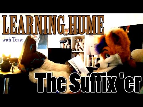 Learning Hume: The Suffix 'ER
