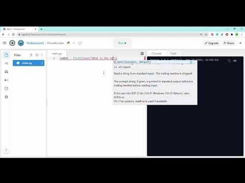 Prime Number Checker || Beginner Python Projects