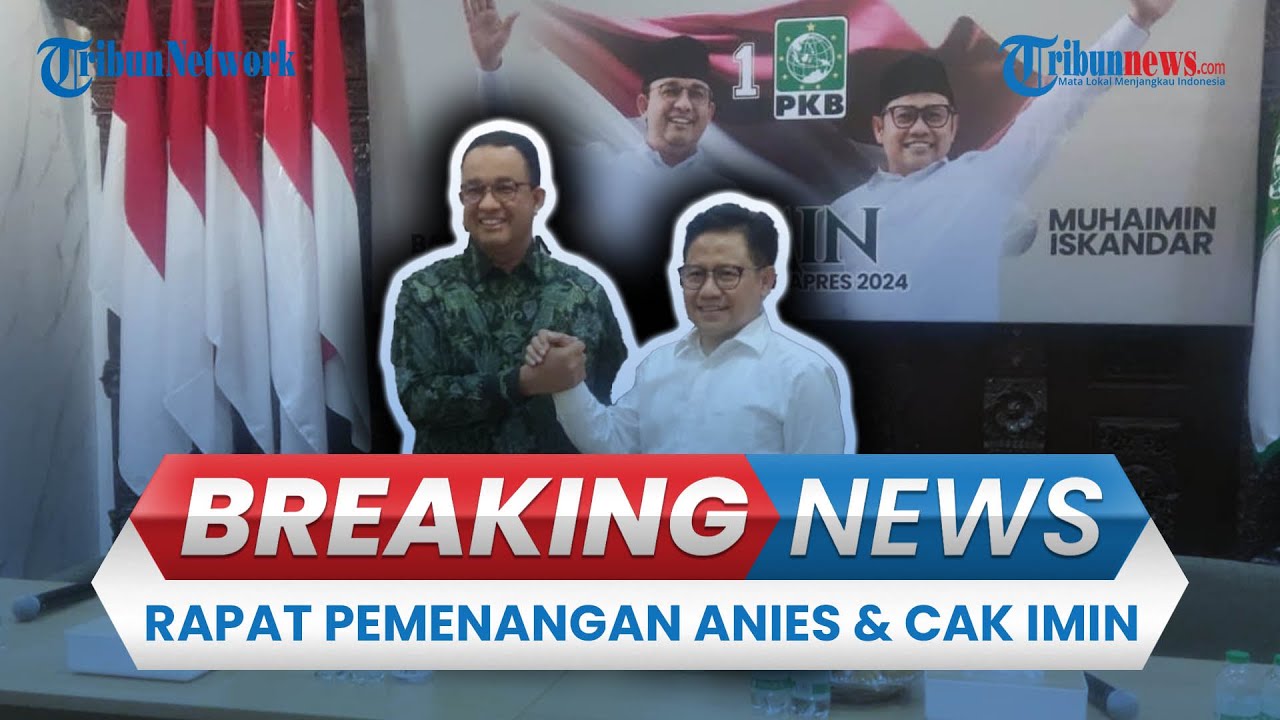 BREAKING NEWS: Sempat 'Chaos', Anies Baswedan Tiba di DPP PKB Pakai Batik Hijau Disambut Cak ...