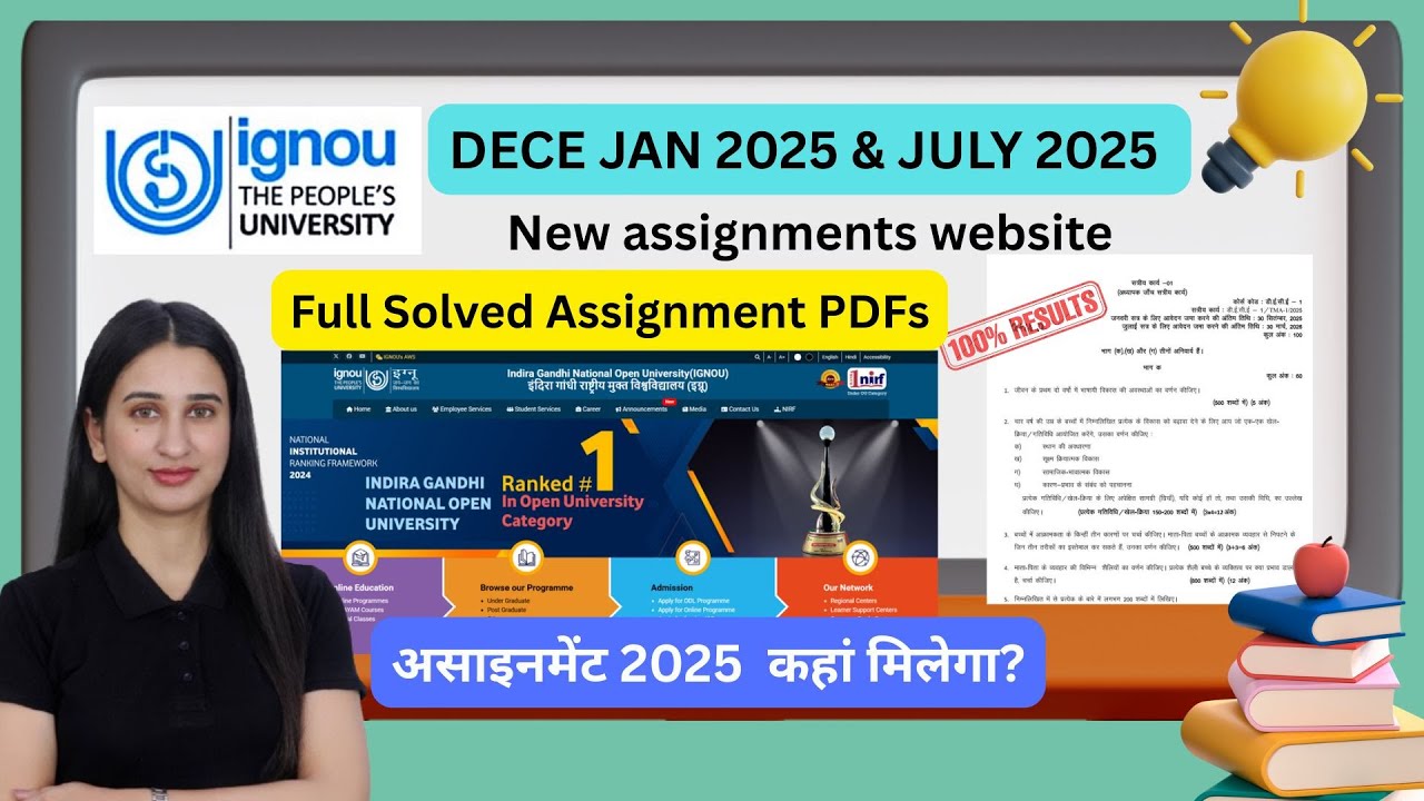 Download DECE New Assignment Jan & July 2025 IGNOU Level Up Learning Simran Gumber