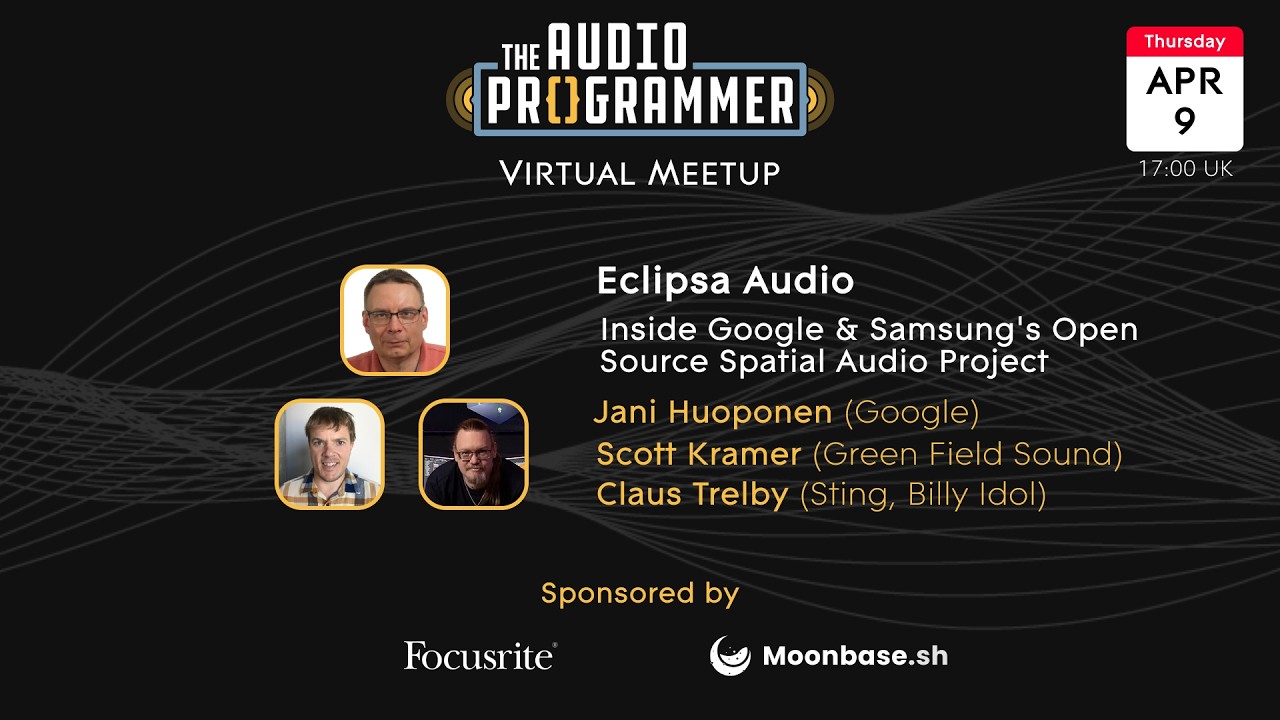 Eclipsa Audio || Inside Google & Samsung's Open Source Spatial Audio Project