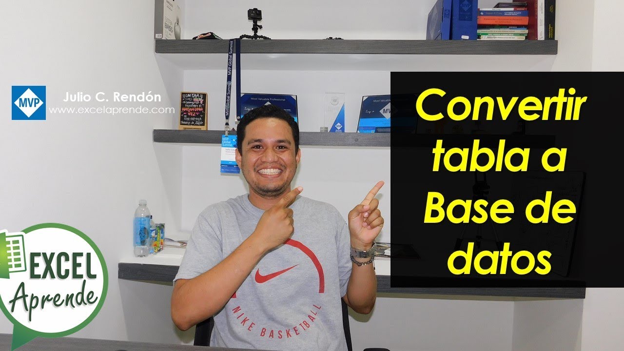 Convertir tabla a Base de datos | ExcelAprende