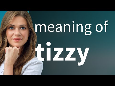 Tizzy • definition of TIZZY