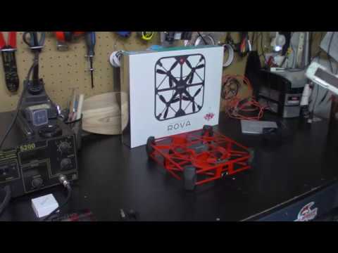 Rova Selfie Drone First Setup and quick rip