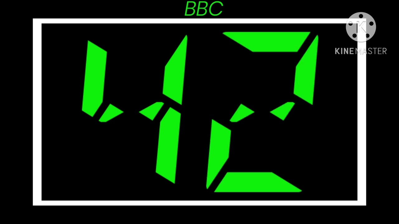 100 Seconds Countdown BBC Digital Timer V47