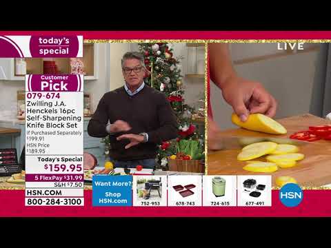 Zwilling J.A. Henckels Solution 16pc SelfSharpening Knif...