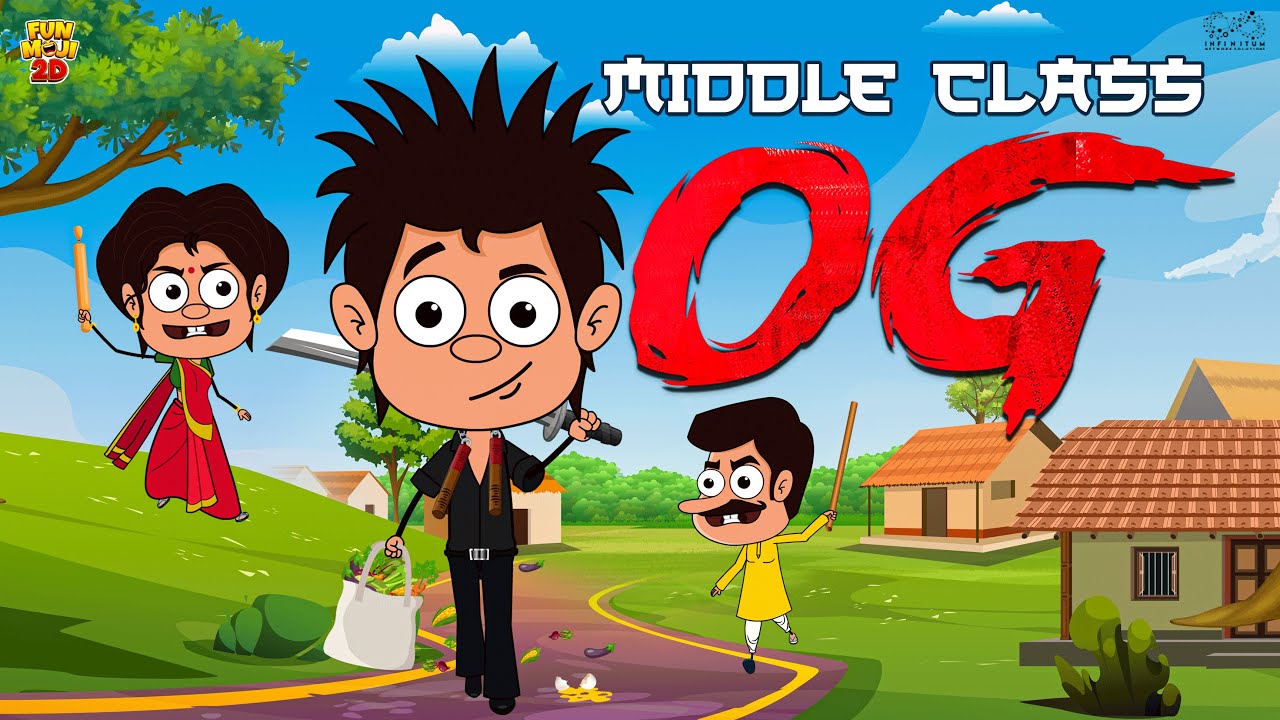 Middle Class OG | Love | Funny | Mama Alludu | Village Comedy | Funmoji 2D | Infinitum media