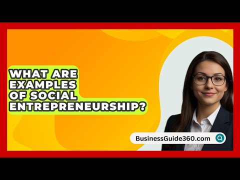 What Are Examples Of Social Entrepreneurship? - BusinessGuide360.com