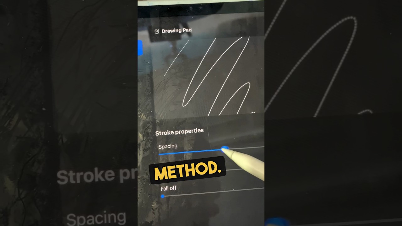 How to create whip shading brush in #procreate #procreatetutorials #procreatetips #procreateart