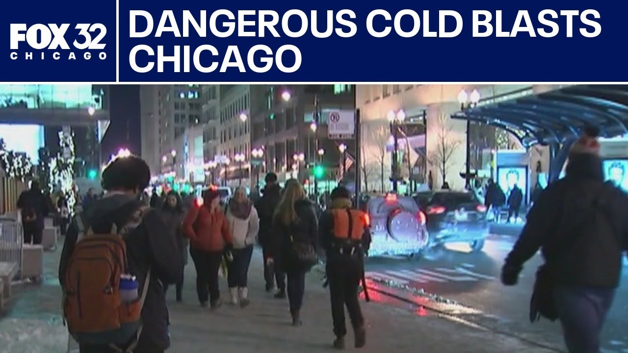Dangerous cold blasts Chicago, wind chills expected to plummet