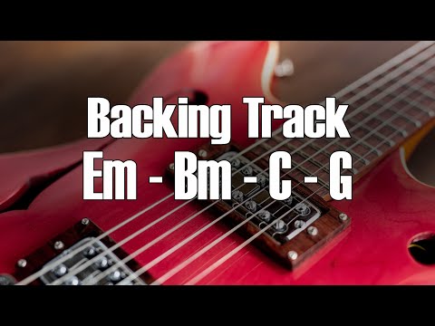 Deep Guitar Backing Track E minor | Backing Track Practise And Jam Em
