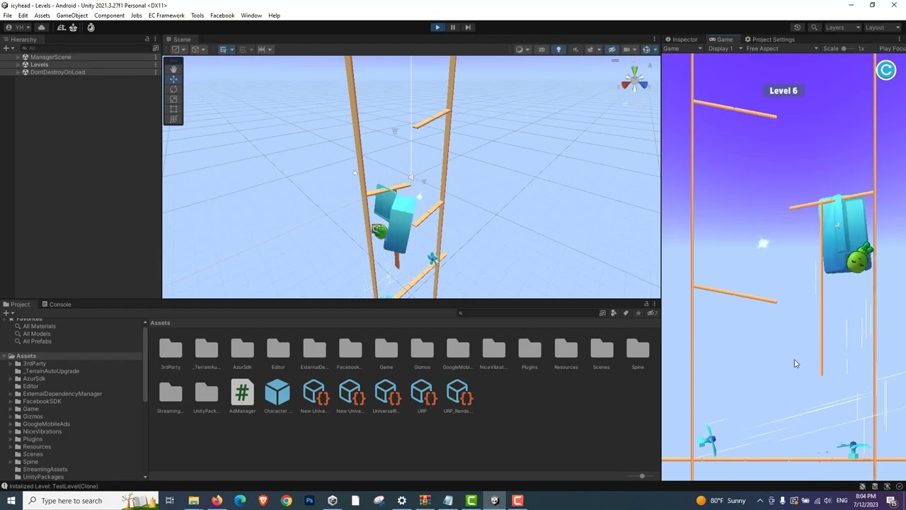 Icy Head Unity Source Code