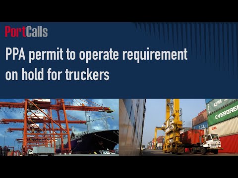 PPA permit to operate requirement on hold for truckers