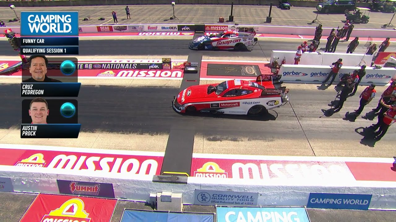 2026 NHRA Route 66 Nationals Q1 Results  | Austin Prock | Motorcraft Nitro Mustang Funny Car