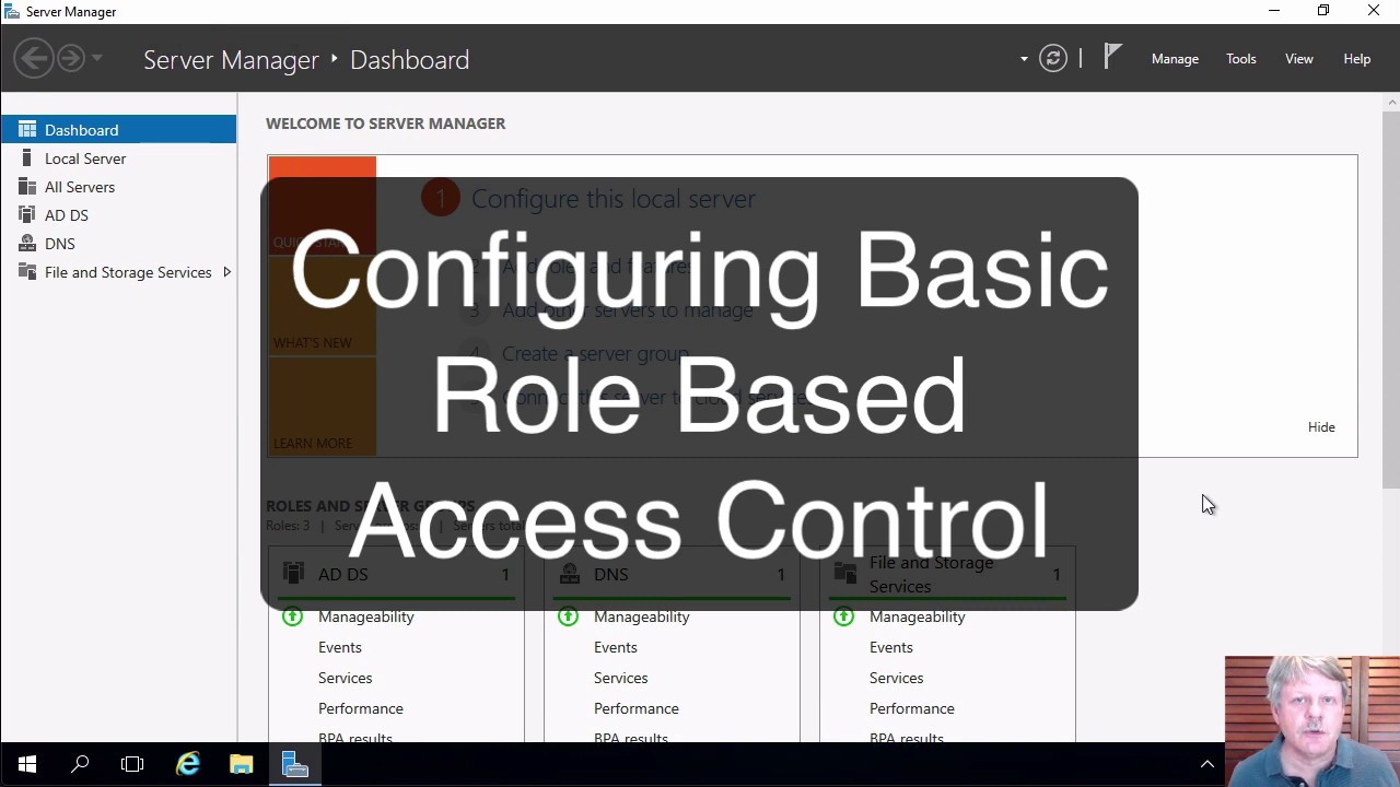 Configuring Role Based Access Control