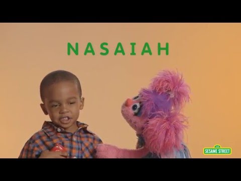 Sesame Street and Autism: Spelling Nasaiah