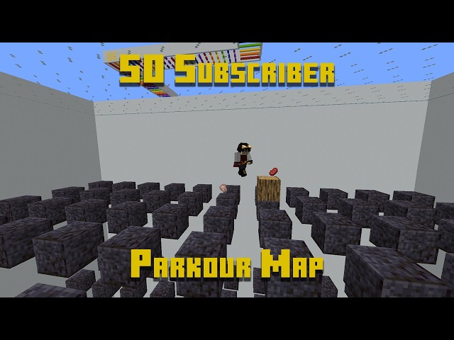 AxeTheShadow's 50 Subscriber Parkour Map - Java Edition Minecraft Map