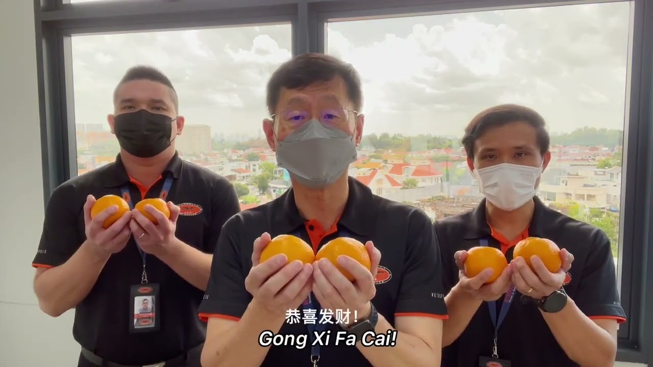 Happy Year of the Tiger! Chinese New Year Greetings | Mr.James Soh, Director, Metropolis Security