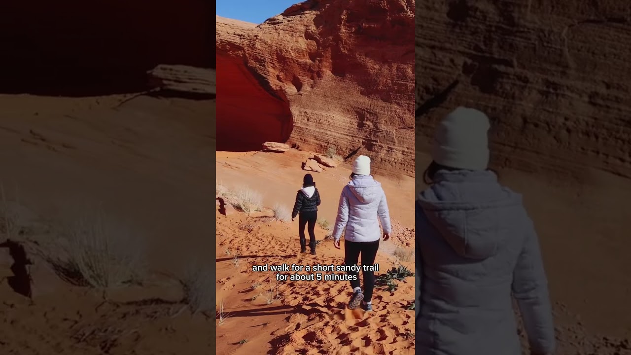 A true hidden gem 💎🏜️ The Shell Station Cave is a must-stop if you’re heading to Antelope Canyon