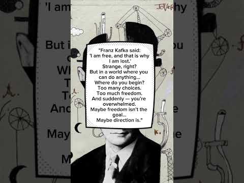 Kafka’s Warning About Modern Life" #franzkafka #philosophy #kafka #quotes