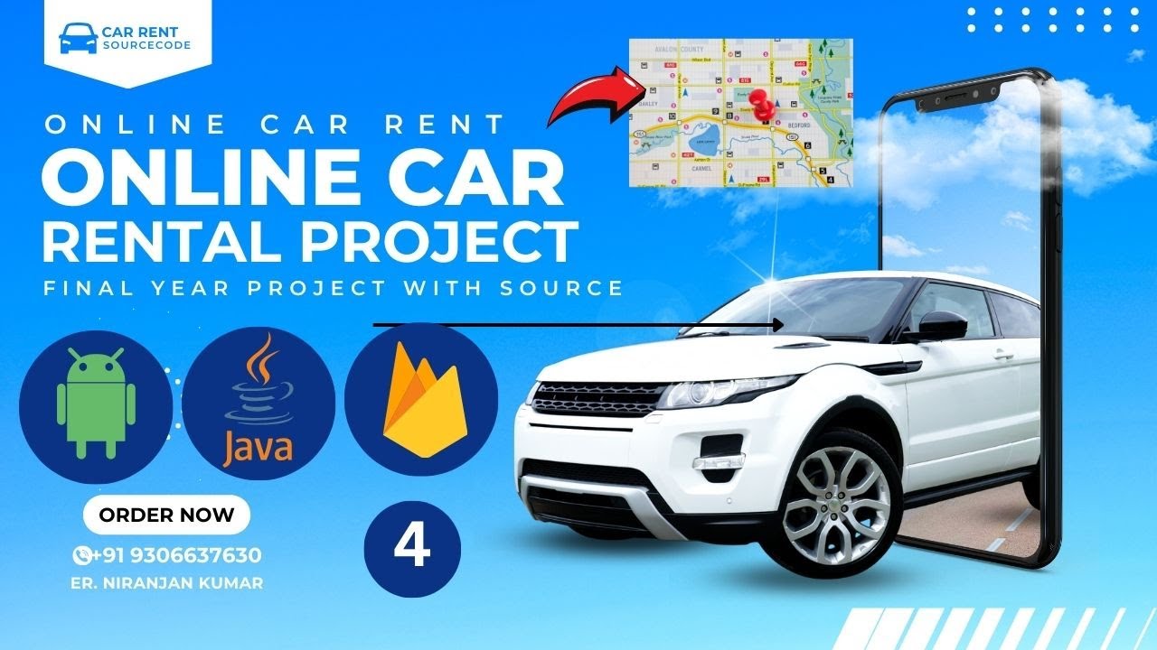 Online Car Rental System Project in Android Studio With Source Code | Source Code & Projects