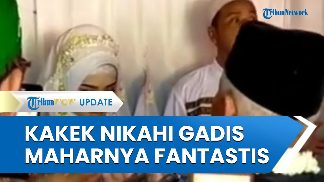 Video Viral Kakek 62 Tahun Nikahi Gadis Usia 18 Tahun Di Tegalgubug