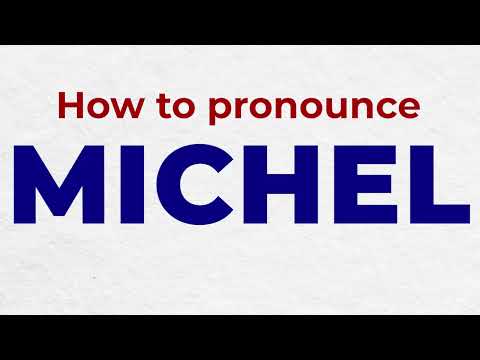 How to Pronounce MICHEL In French correctly | French Pronunciation