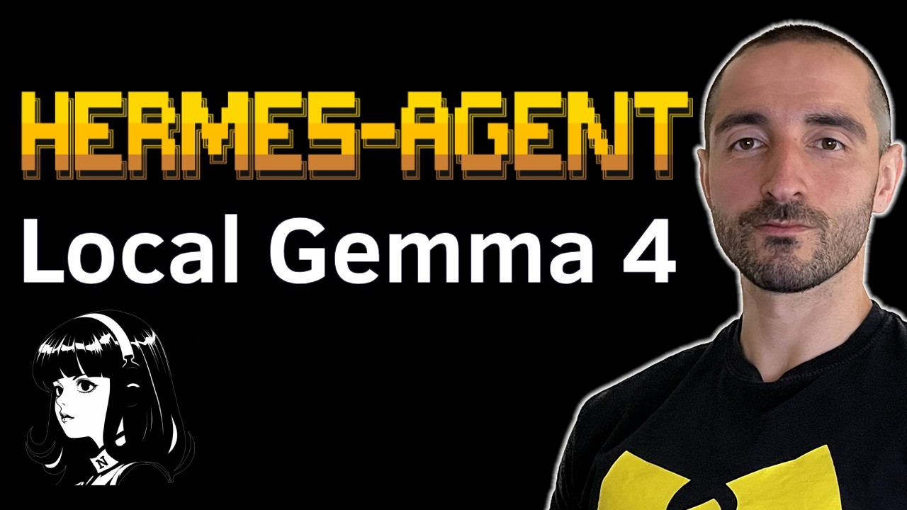 Hermes Agent with Gemma 4 | Local Installation & Setup with llama.cpp | 🔴 Live