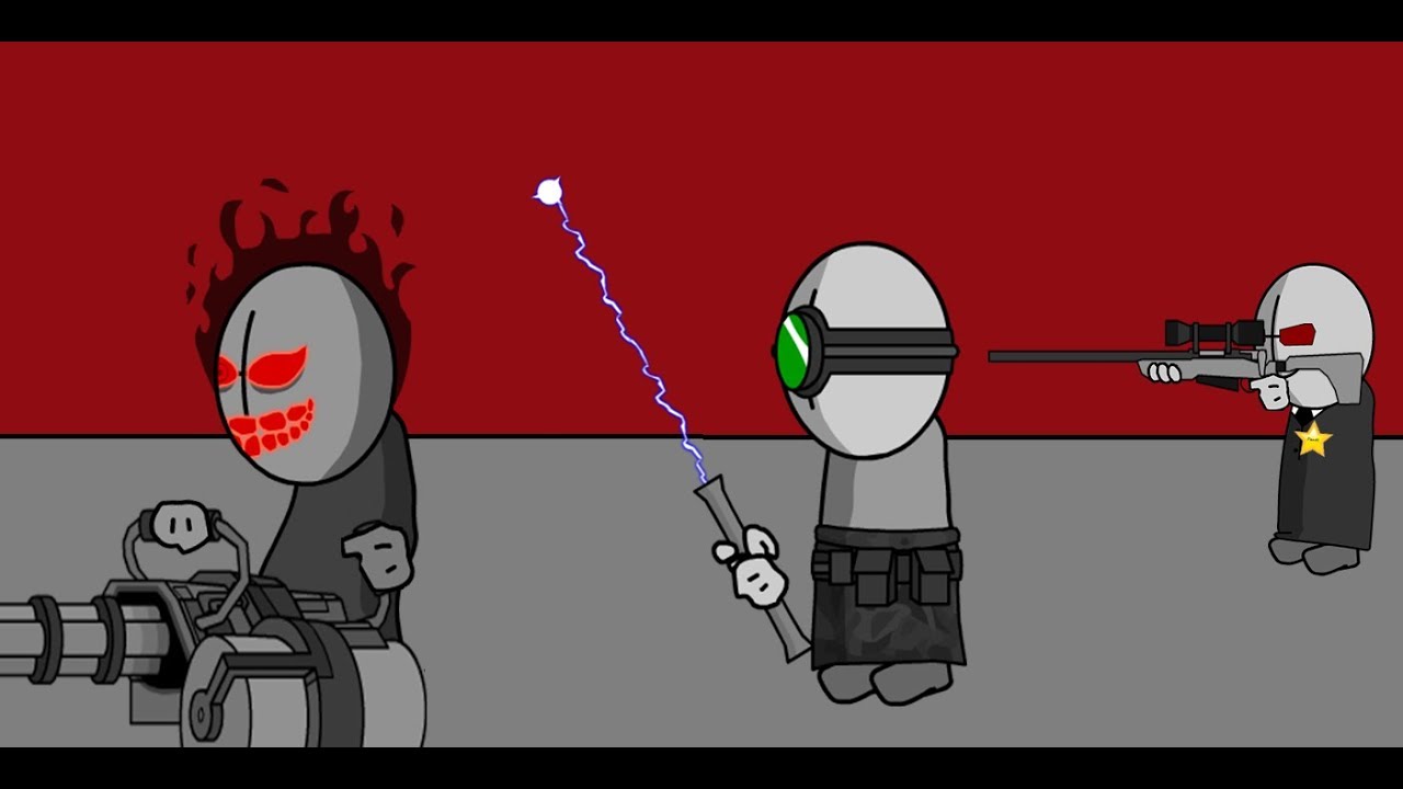 Madness combat short: Minigun Spinup