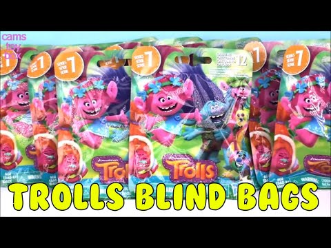 Trolls Series 7 Dreamworks BLIND Bags Opening