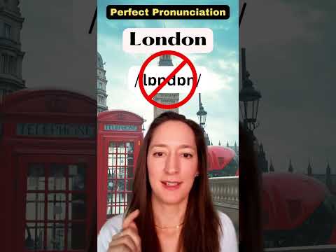 Pronounce LONDON correctly. Avoid this common PRONUNCIATION MISTAKE. #shorts