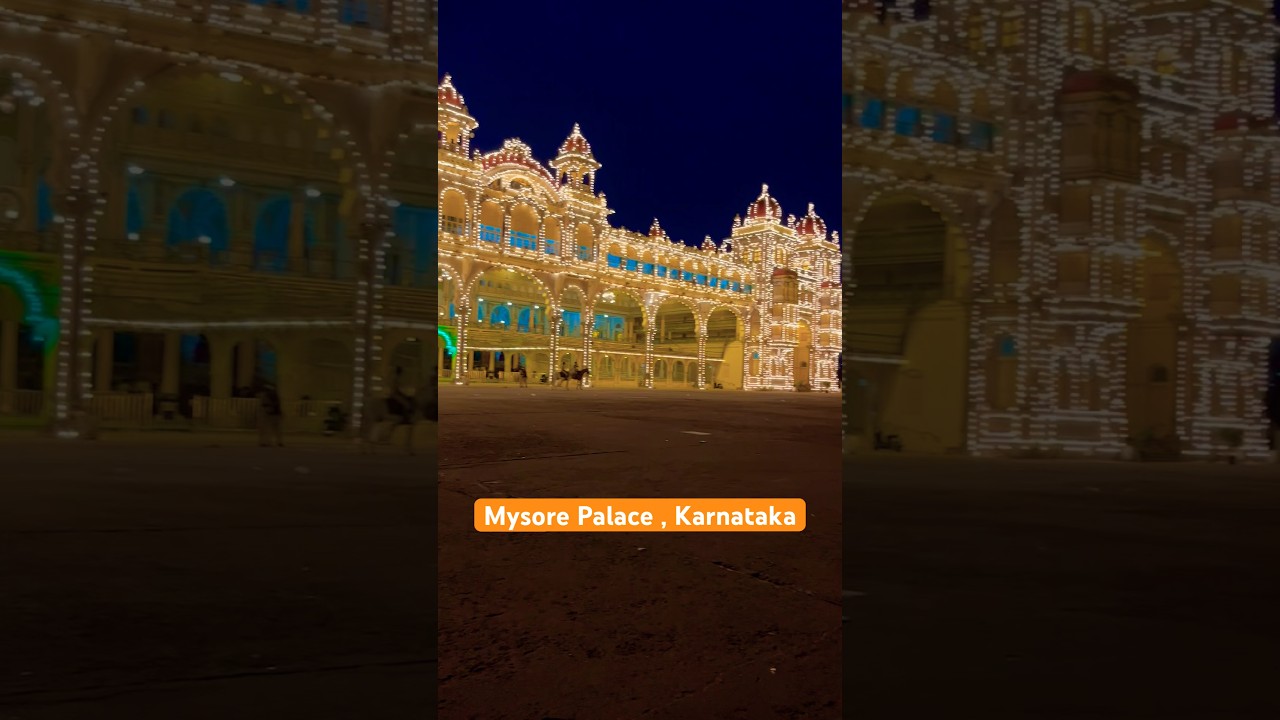 Mysore Palace| Mysore Palace Light Show | Places to visit in Mysore | Most visited Palace |Karnataka
