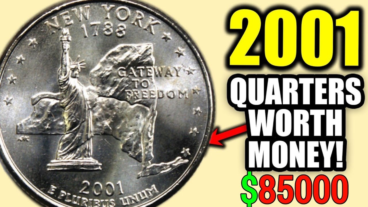 This 2001 New York Quarter Could Be Worth $85,000! 💰 | Rare P Mint Error Coin You NEED to See!