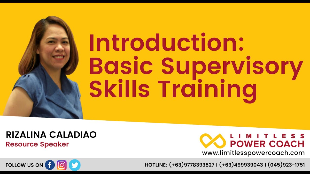 Supervisory: Know The Basics 06.04.2020