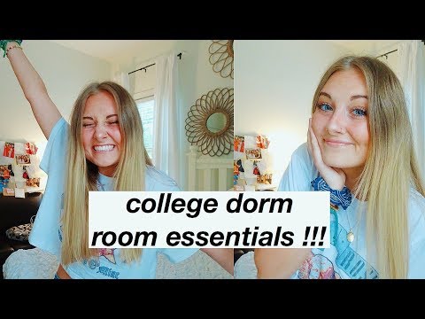 college dorm room ESSENTIALS!! (+ some items I personally recommend)