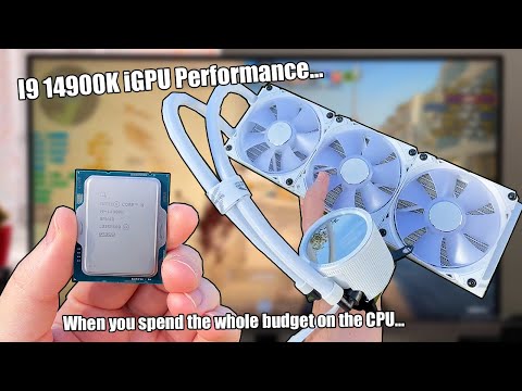 Gaming with the i9 14900K's Integrated Graphics...