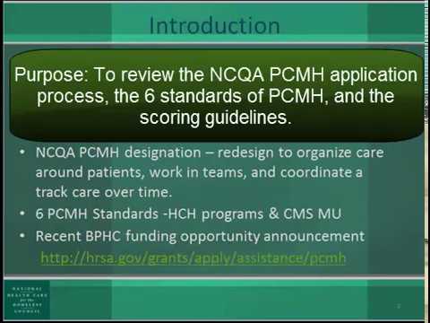 Webinar: Steps to NCQA Recognition for Patient-Centered Medical Home