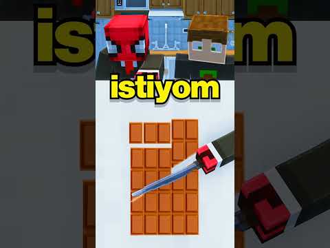 bu çikolata bitmiyor (sınırsız) #shorts